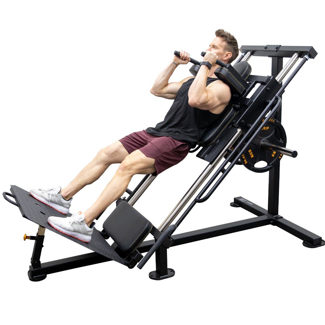 NEW! Leg Press Hack Squat Combo – Powertec