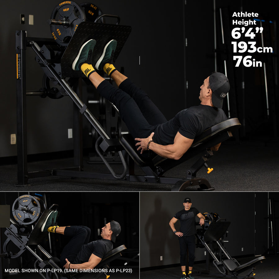 1000 lbs. Leg Press | Powertec | Home Gym Equipment
