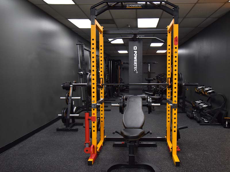 Powertec Power Rack | 1000-lb Capacity & 50+ Exercise Videos