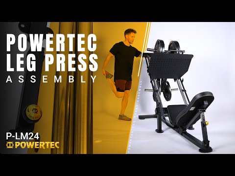 1000 lbs. Leg Press | Powertec | Home Gym Equipment