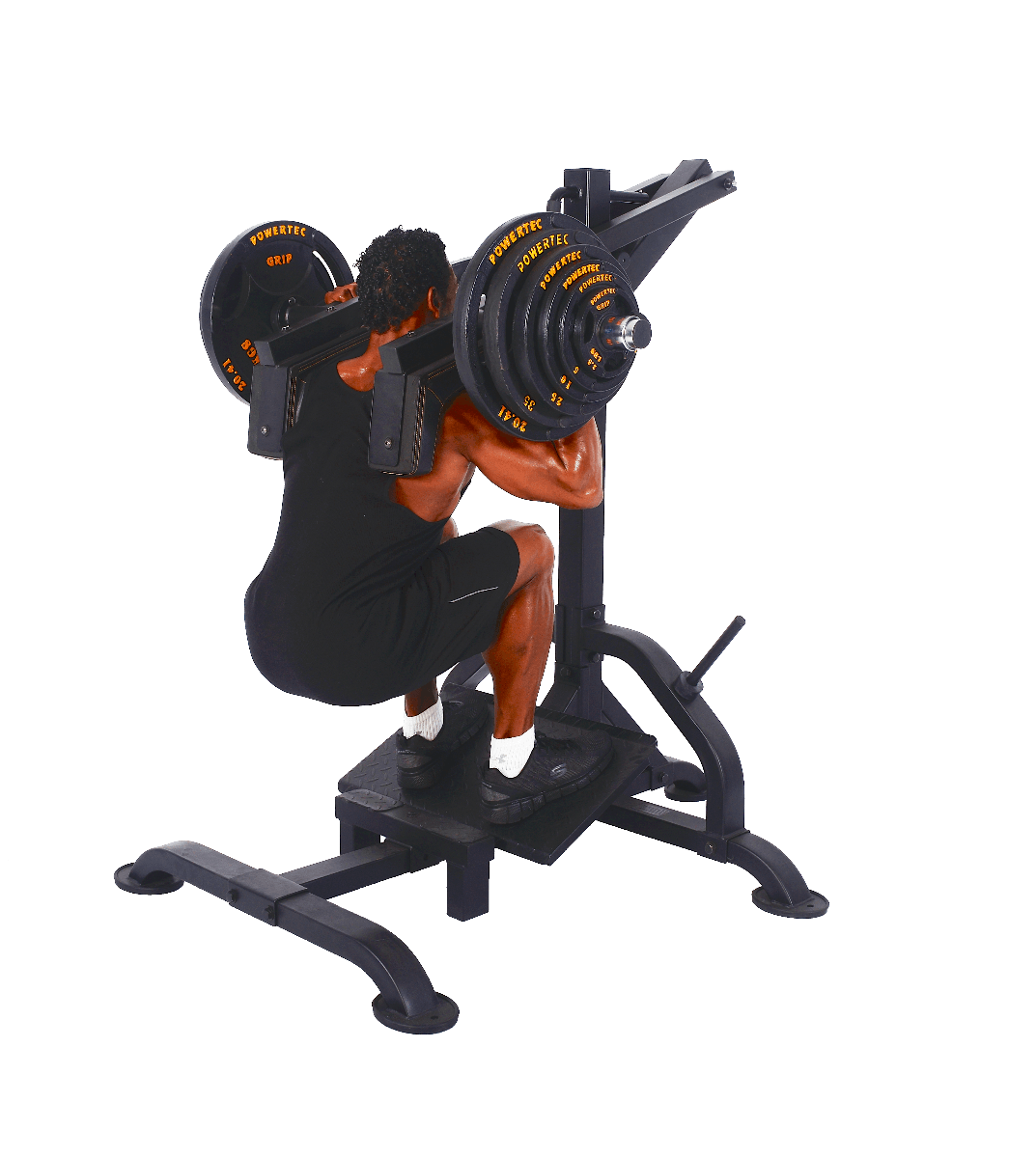 Levergym Squat/Calf Machine | Powertec | Home Gym Equipment