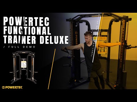 Workbench Functional Trainer Deluxe | Powertec | Home Gym