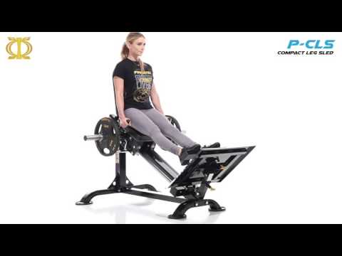 Compact Leg Sled | Powertec | Home Gym Equipment