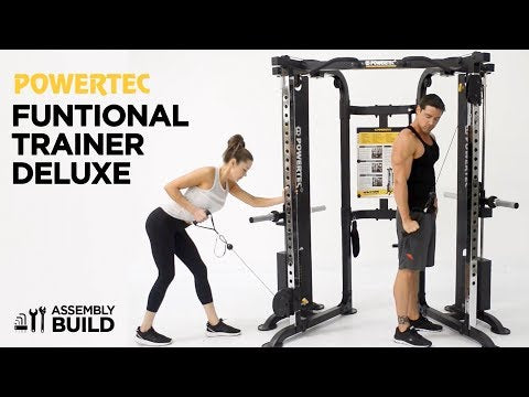 Workbench Functional Trainer Deluxe | Powertec | Home Gym