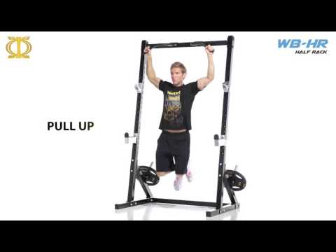 Workbench® Half Rack | Yellow | Powertec | Home Gym